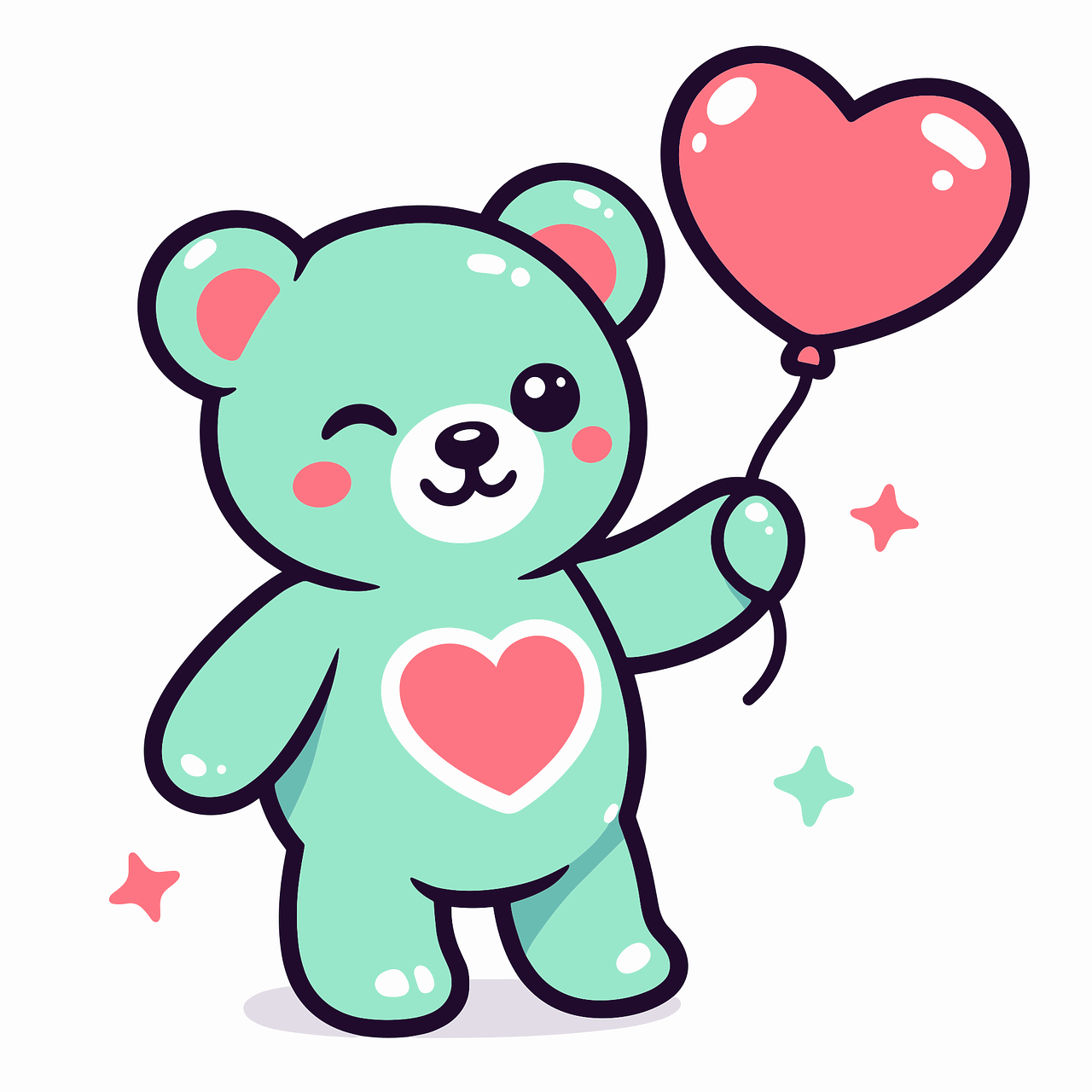 Download Teddy, Bear, Heart. Royalty-Free Vector Graphic - Pixabay