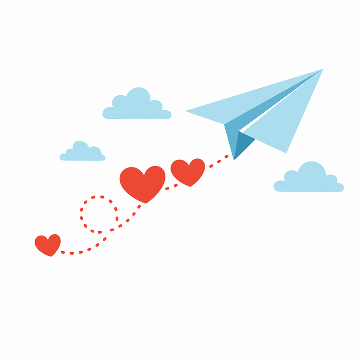 Download Airplane, Paper, Heart. Royalty-Free Vector Graphic - Pixabay