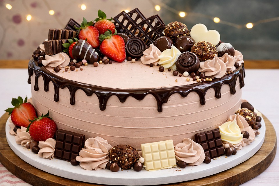 Cake Chocolate Strawberries - Free photo on Pixabay