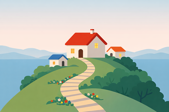 Free Countryside Road Vector Art - Download 2,082+ Countryside Road ...