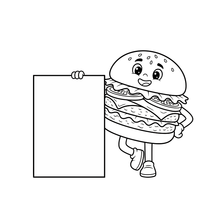 Download Burger, Hamburger, Food. Royalty-Free Stock Illustration Image ...