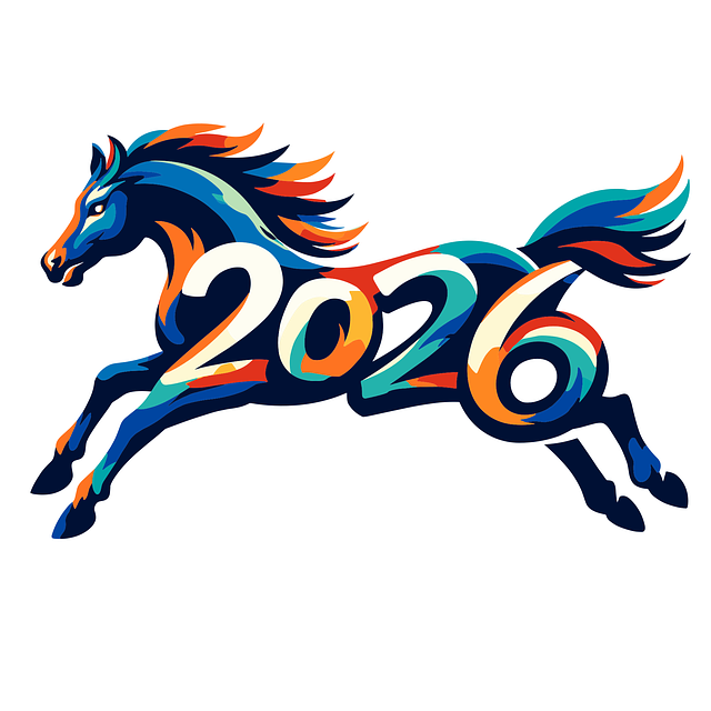 Download Horse, 2026, Newyear. Royalty-Free Vector Graphic - Pixabay