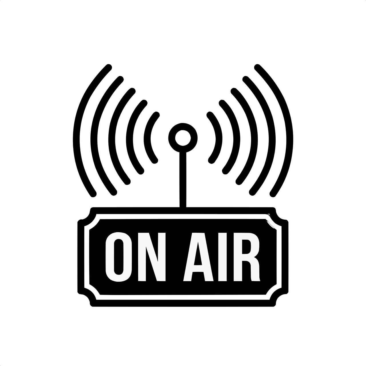 Download Live, Broadcast, Radio. Royalty-Free Vector Graphic - Pixabay