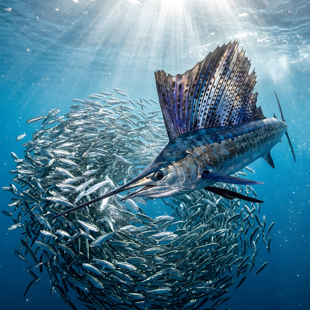 Pez Vela Océano Subacuático - Foto gratis en Pixabay