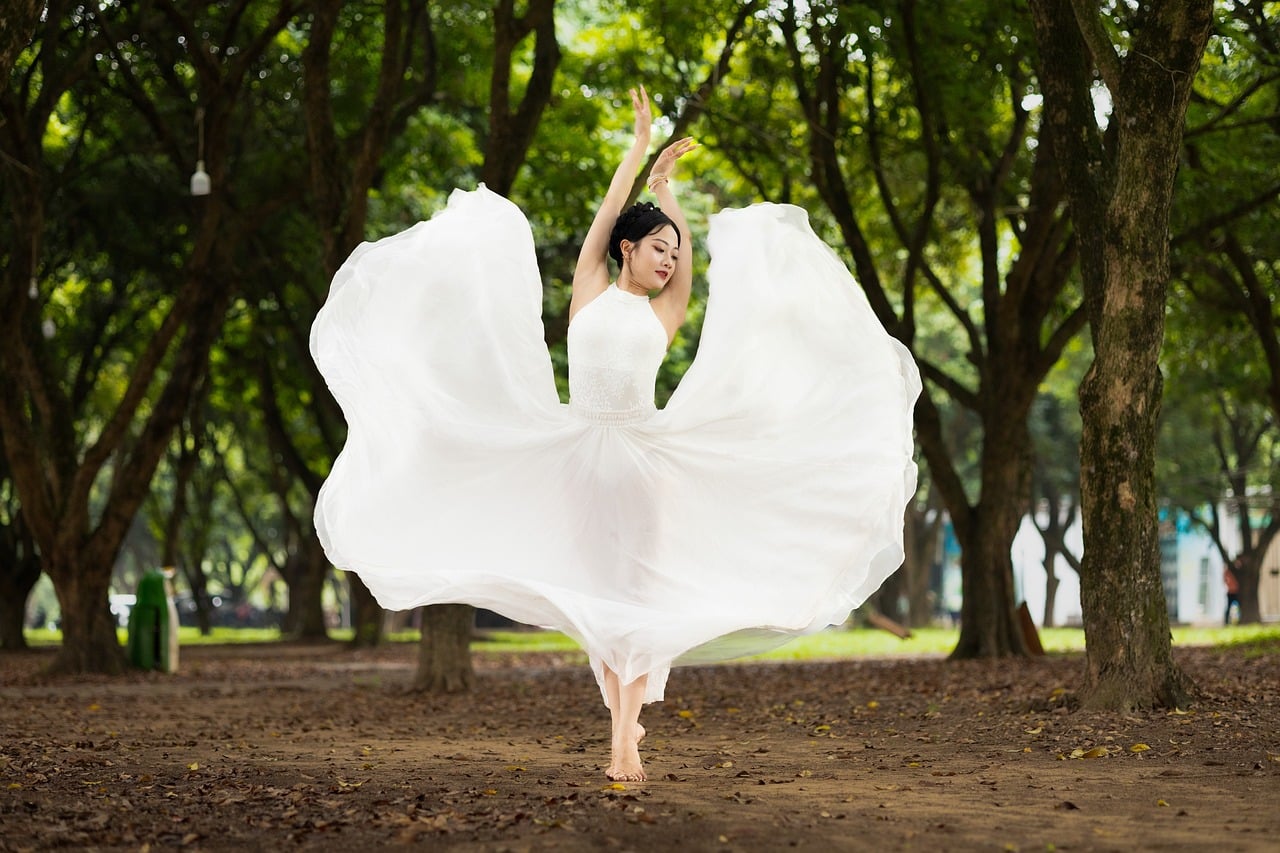 Dance Trees White Dress - Free photo on Pixabay