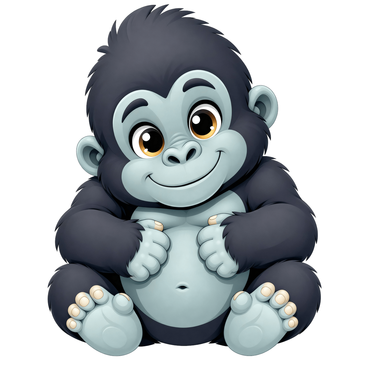 Mignon Gorille Caricature De - Image gratuite sur Pixabay