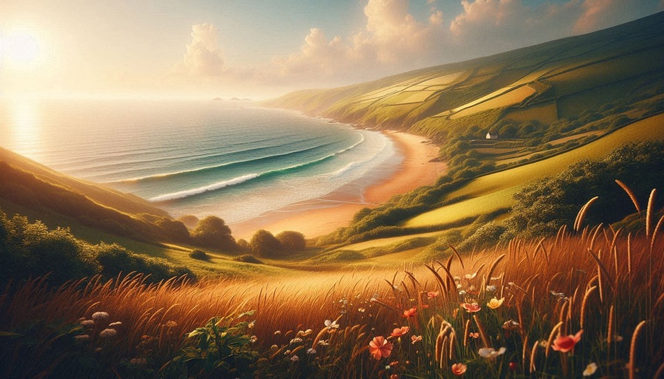 Download Beach, Landscape, Grass. Royalty-Free Stock Illustration Image ...