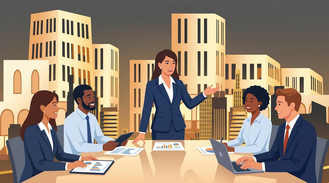 Download Business Meeting, Conference Room, Presentation. Royalty-Free ...