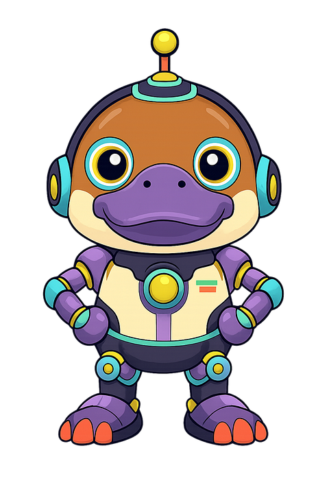 Download Robot, Platypus, Mascot. Royalty-Free Vector Graphic - Pixabay