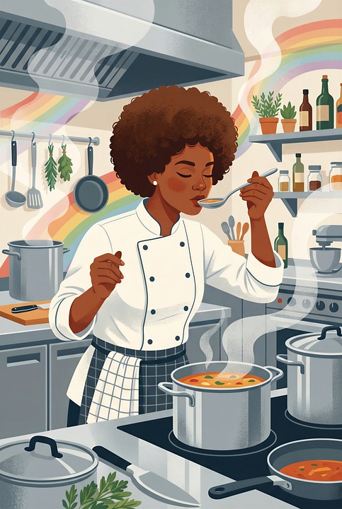 Download Chef, Cooking, Kitchen. Royalty-Free Stock Illustration Image ...