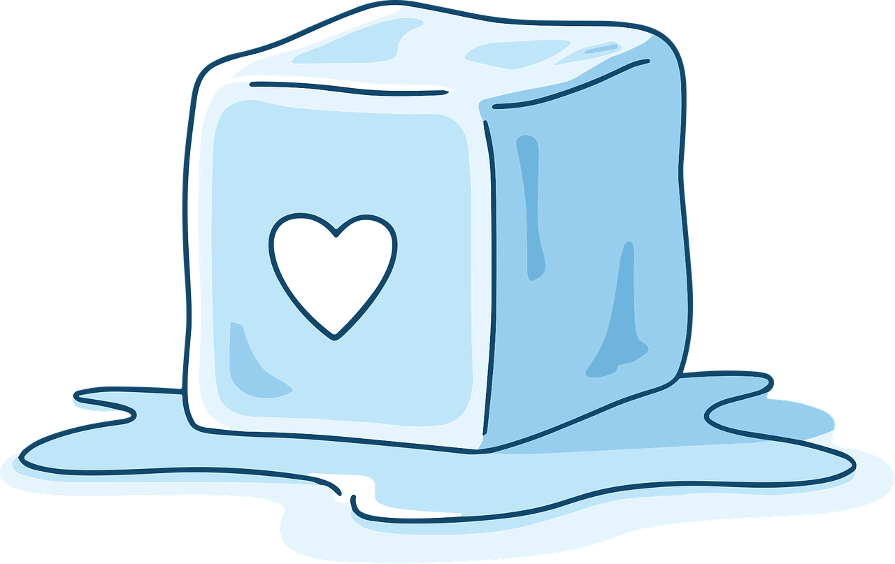 Download Ice Cube, Heart, Melting. Royalty-Free Vector Graphic - Pixabay