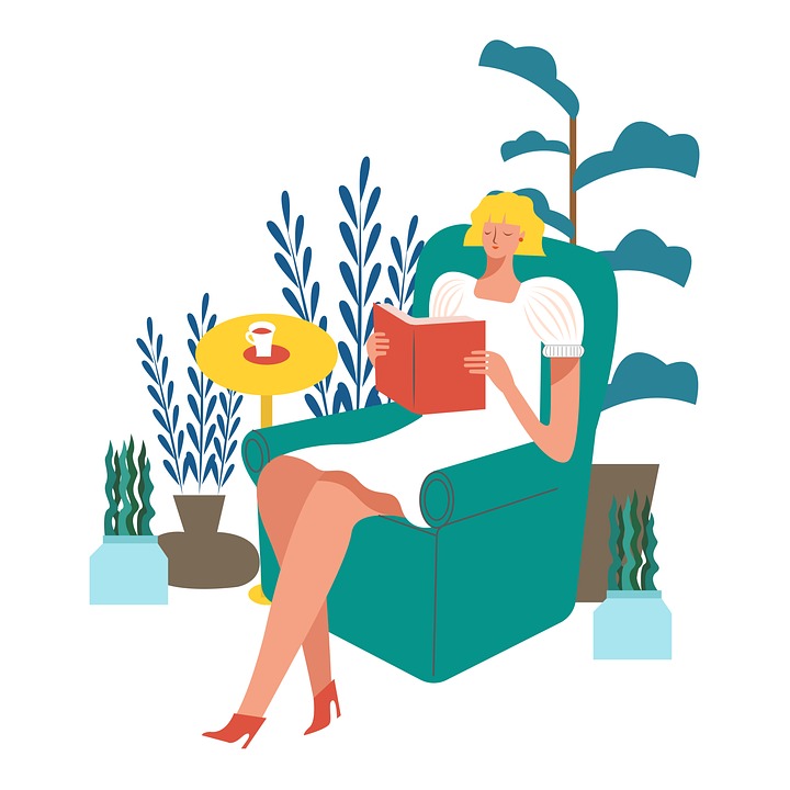Woman Reading Book Modern - Free photo on Pixabay