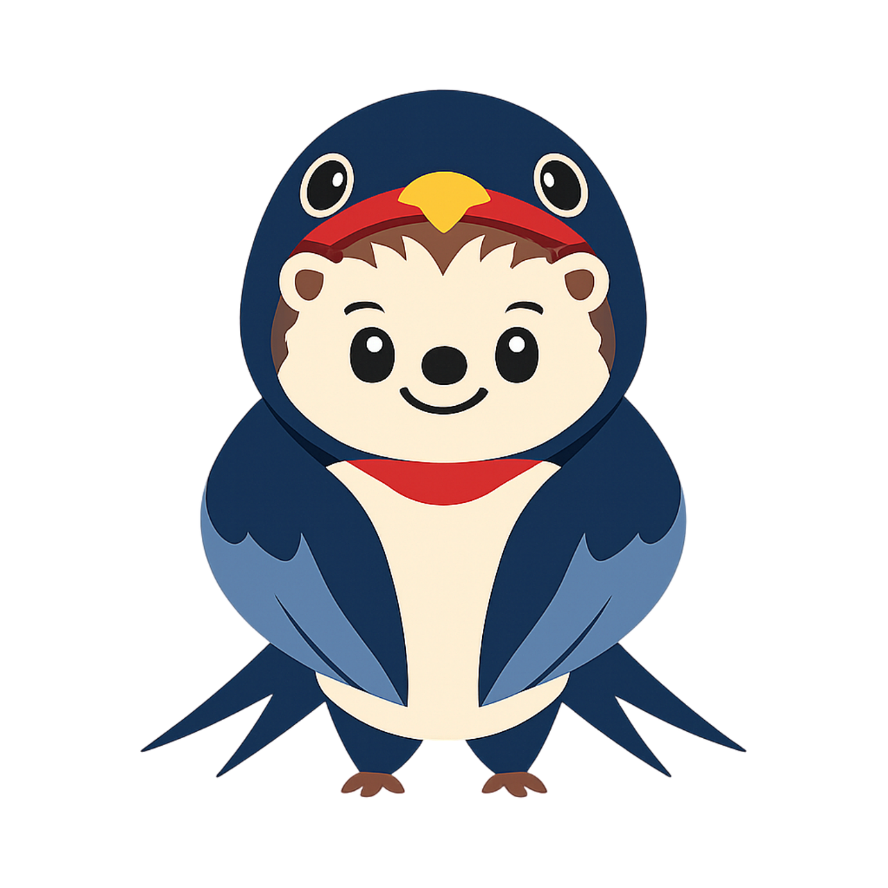 Download Hedgehog, Swallow, Animal Costume. Royalty-Free Vector Graphic ...