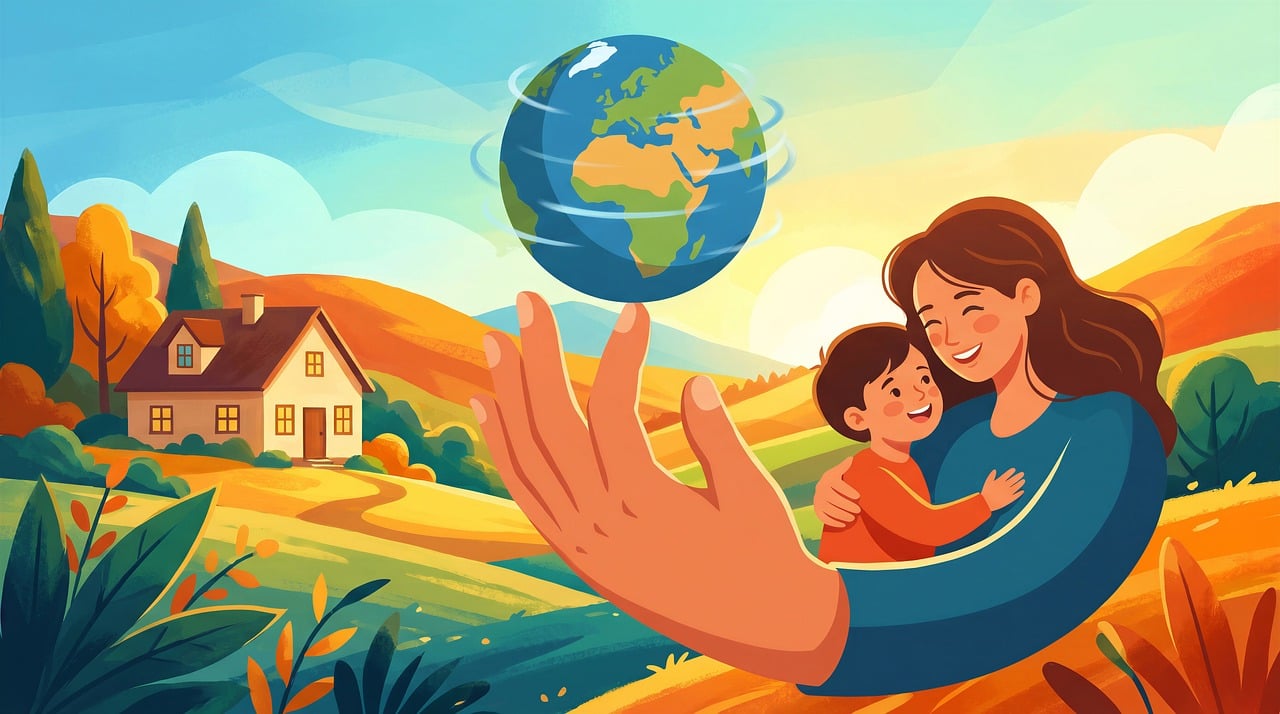 Download Planet, World, Mother. Royalty-Free Stock Illustration Image ...