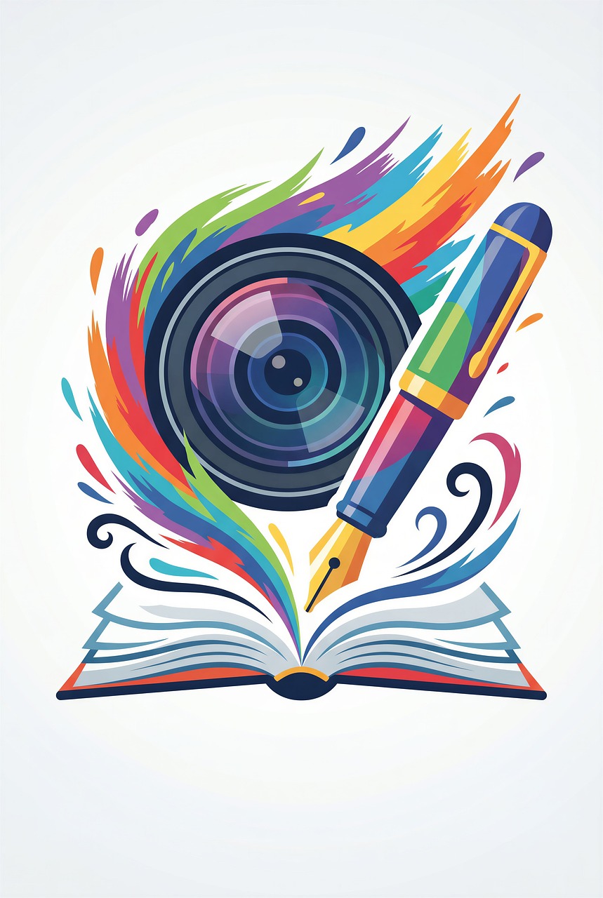 Download Book, Pen, Camera. Royalty-Free Stock Illustration Image - Pixabay