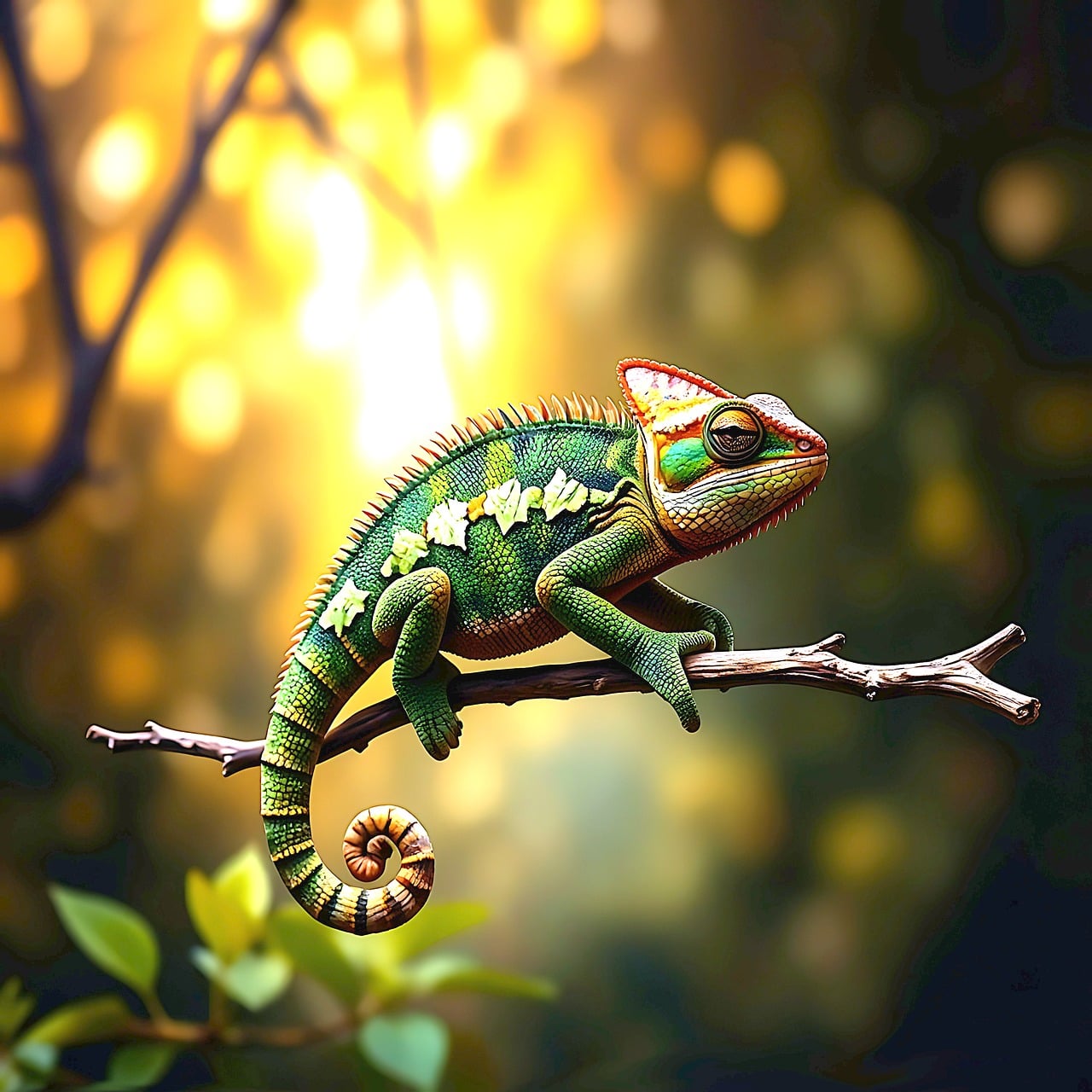 Download Chameleon, Reptile, Nature. Royalty-Free Stock Illustration ...