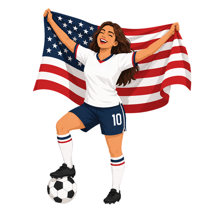 Download Football, Fan, National Colors. Royalty-Free Vector Graphic ...