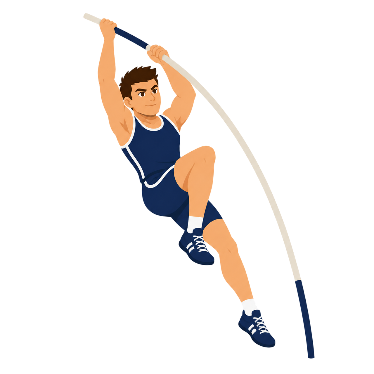 Download Pole Vault, Mascot Illustration, Cartoon Character. Royalty ...