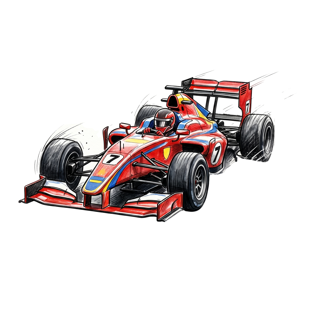 Download Formula, Open-Wheel, Speed. Royalty-Free Stock Illustration ...