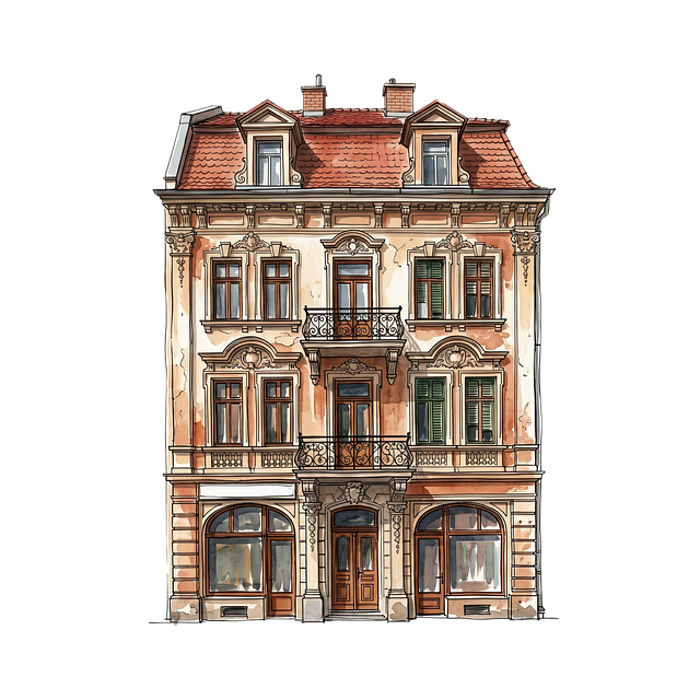 Download Facade, European Style, Building. Royalty-Free Stock ...