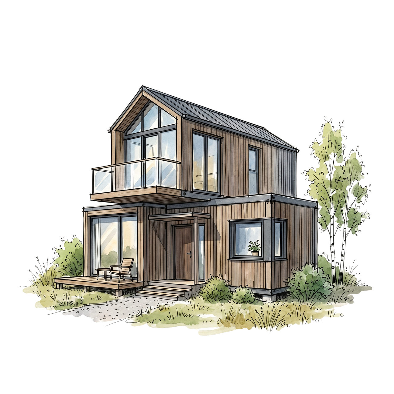 Download House, Modern, Design. Royalty-Free Stock Illustration Image ...