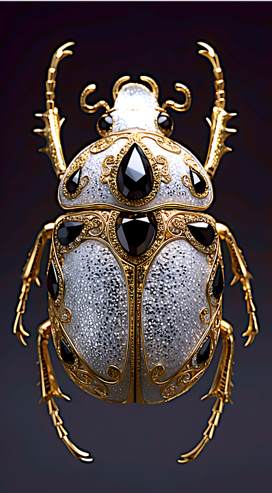 Download Beetle, Jewelry, Gold. Royalty-Free Stock Illustration Image ...