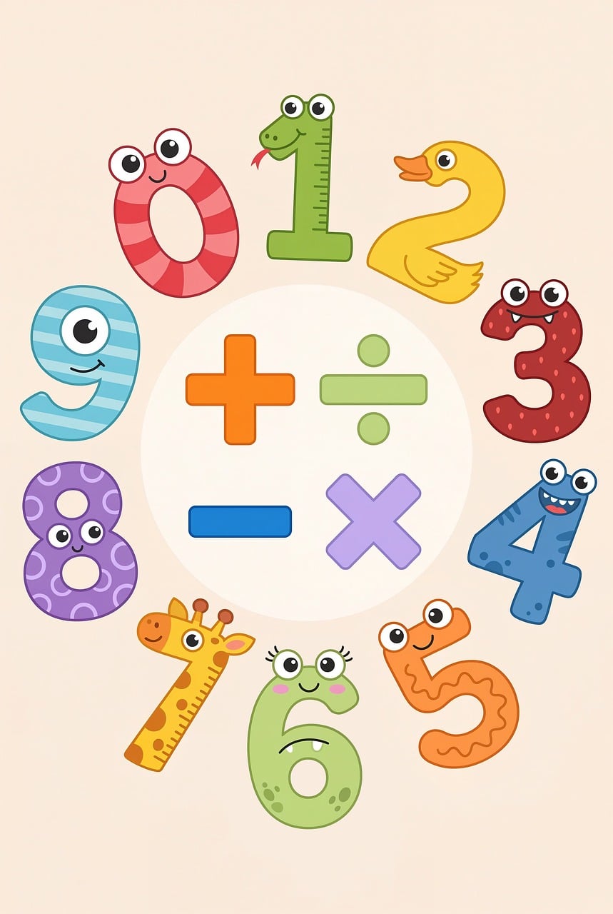 Download Numbers, Children, Mathematics. Royalty-Free Stock ...