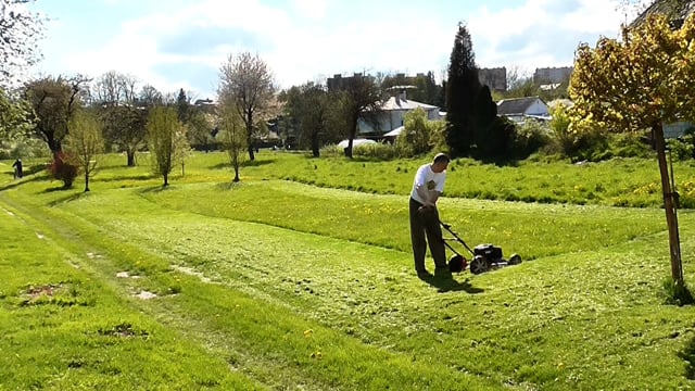 Lawn, Lawnmower, Mowing The Lawn. Free Stock Video - Pixabay