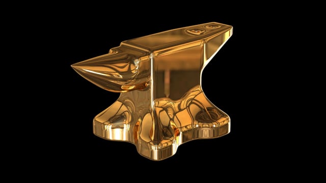 Anvil 360 Degree, Blacksmith, Gold. Free Stock Video - Pixabay