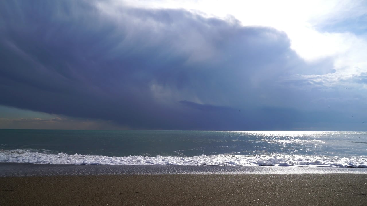Sand, Sea, Storm. Free Stock Video - Pixabay