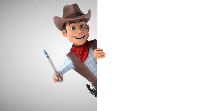 Cowboy, Syringe, Medical. Free Stock Video - Pixabay