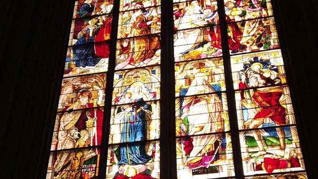 Church, Glass, Window. Free Stock Video - Pixabay