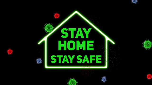 Stay Home, Stay Safe, Safe Home. Free Stock Video - Pixabay