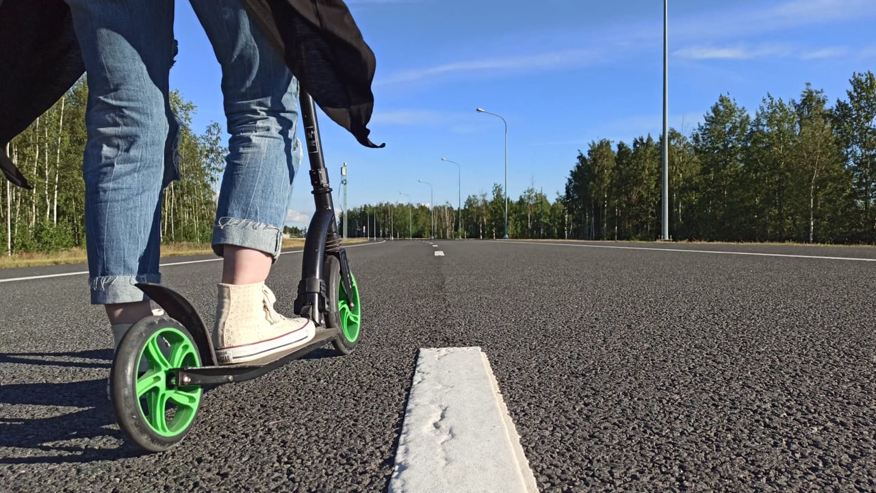 Track, Scooter, Journey. Free Stock Video - Pixabay