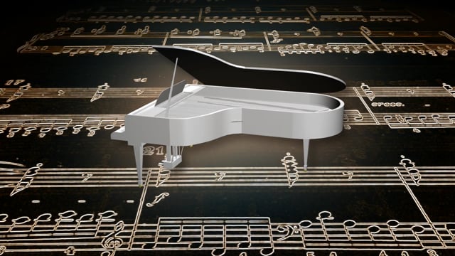 Grand Piano, Notes, Music. Free Stock Video - Pixabay