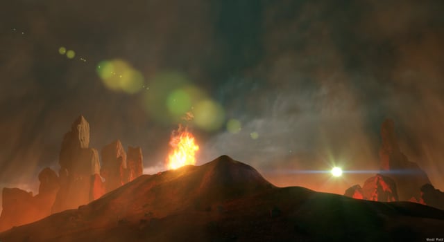 Fire, Volcano, Landscape. Free Stock Video - Pixabay