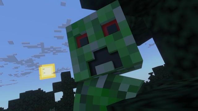 Creepy, Minecraft, Forest. Free Stock Video - Pixabay