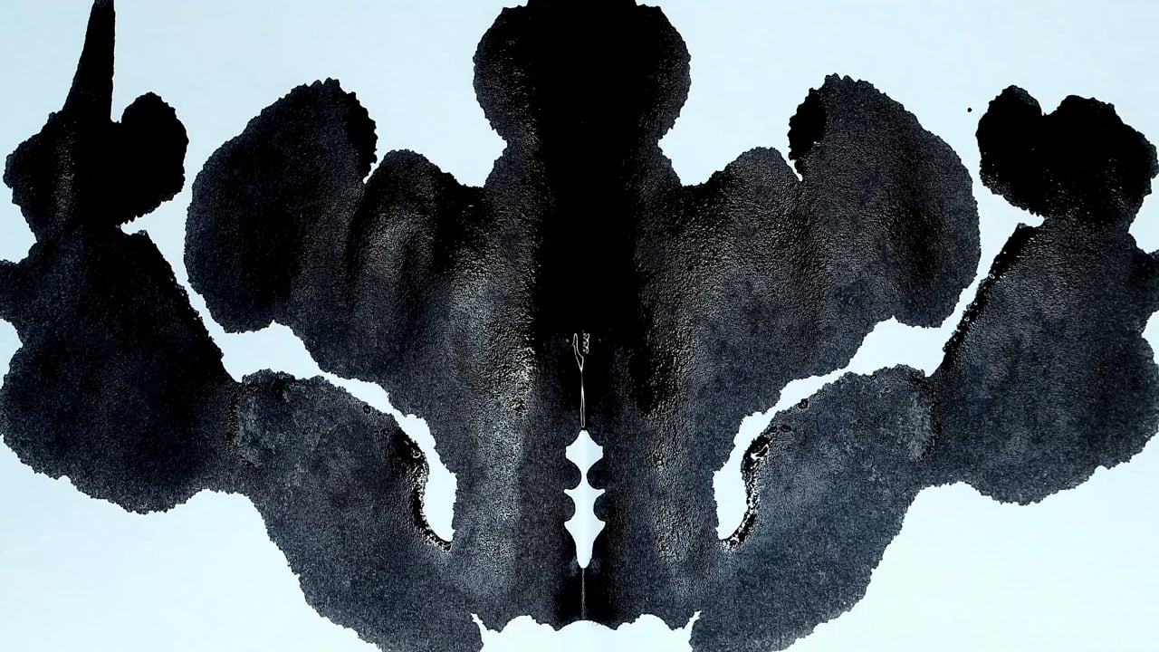 Rorschach, Proof, Ink. Free Stock Video - Pixabay