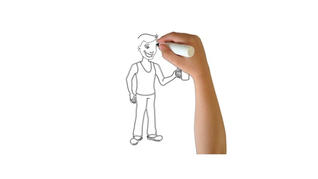 Board, Hand Drawing, Man. Free Stock Video - Pixabay