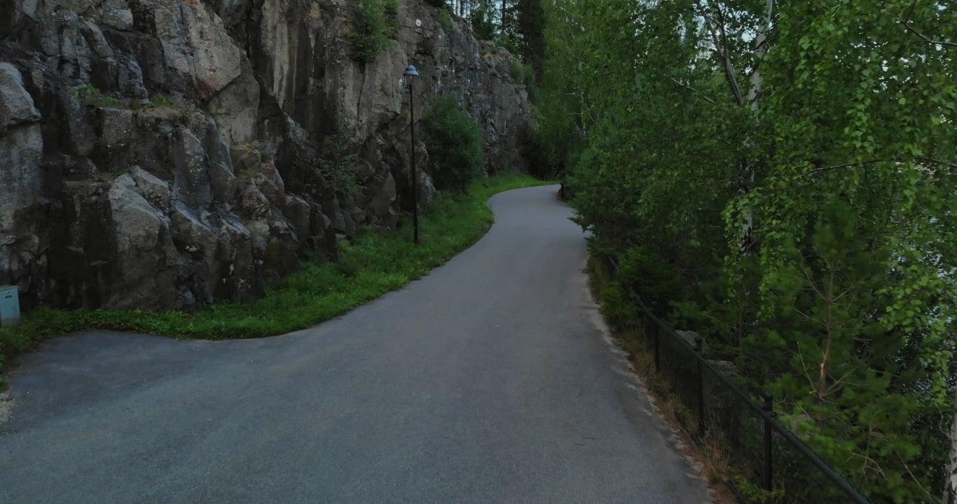 Road, Trees, Rocks. Free Stock Video - Pixabay