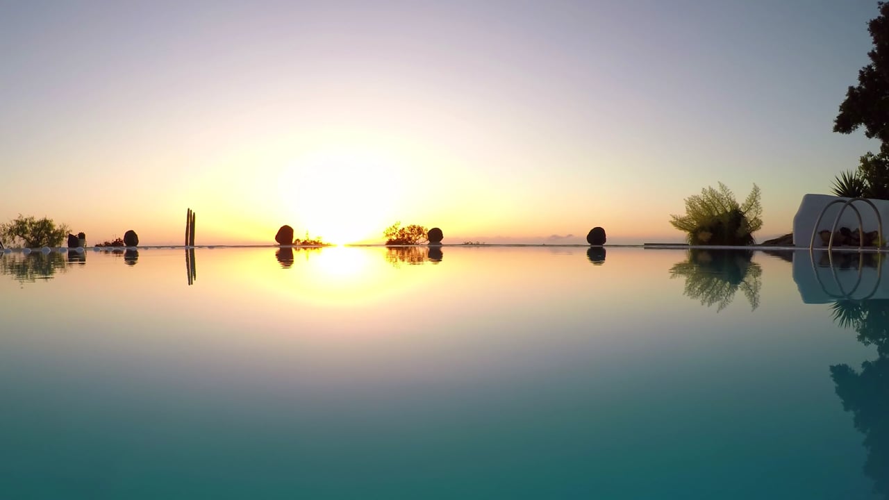 Sunset, Pool, Water. Free Stock Video - Pixabay