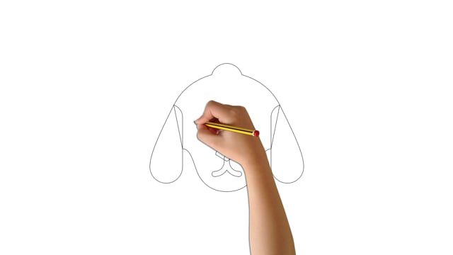 Hand Paint, Hand Drawing, Dog. Free Stock Video - Pixabay