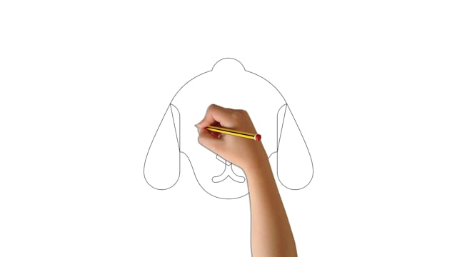 Hand Paint, Hand Drawing, Dog. Free Stock Video - Pixabay