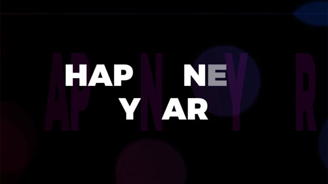 Happy New Year, New Year, Card. Free Stock Video - Pixabay