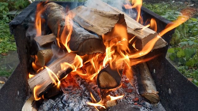 Fuego Quemar Carbones - Free video on Pixabay