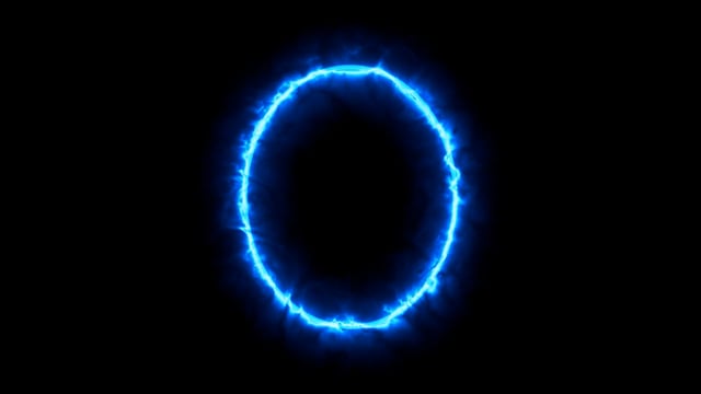 Blue Portal Gif Png