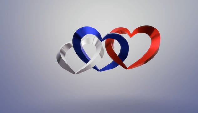 Heart, Flag, Russia. Free Stock Video - Pixabay