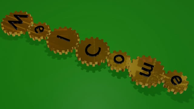 Welcome, Gears, Hello. Free Stock Video - Pixabay