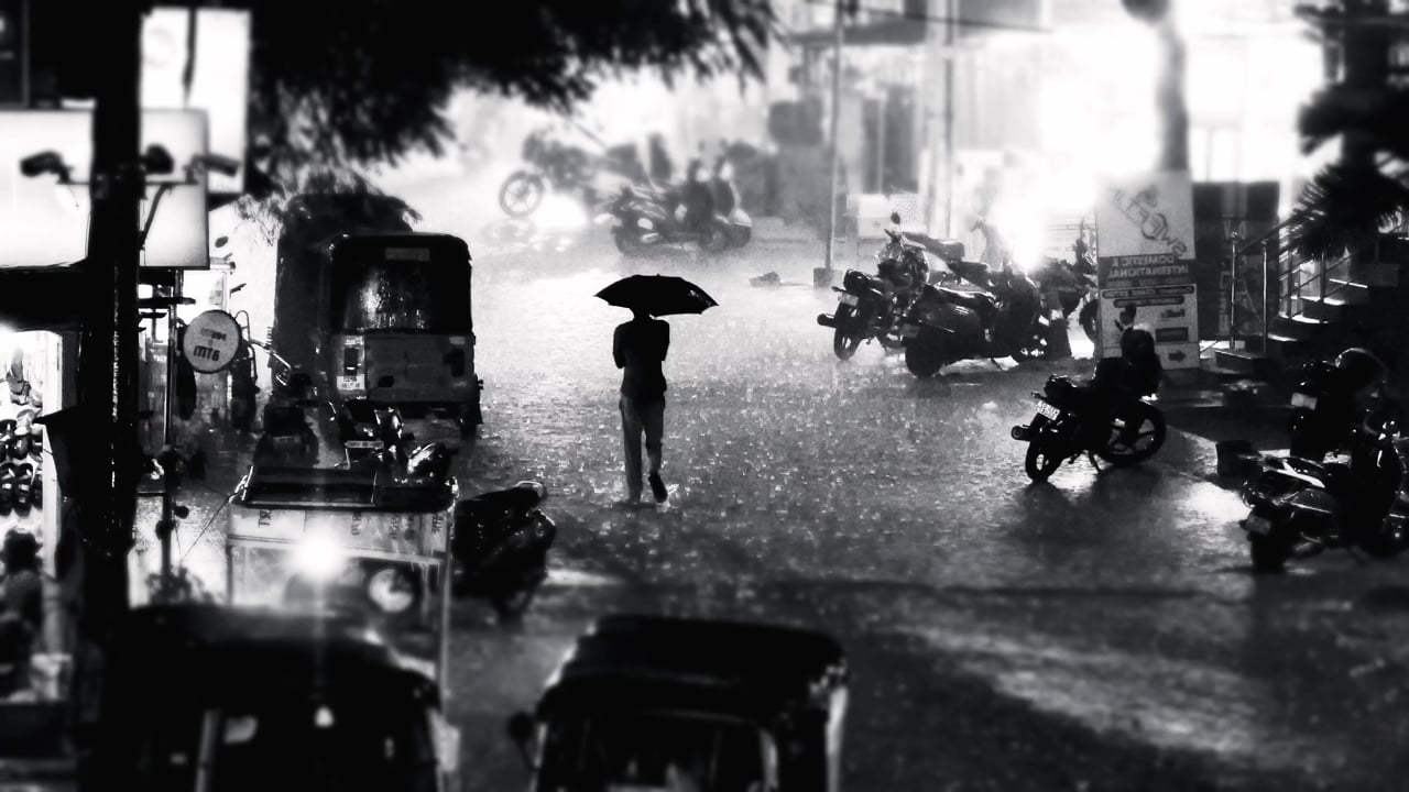 Man, Road, Rain. Free Stock Video - Pixabay