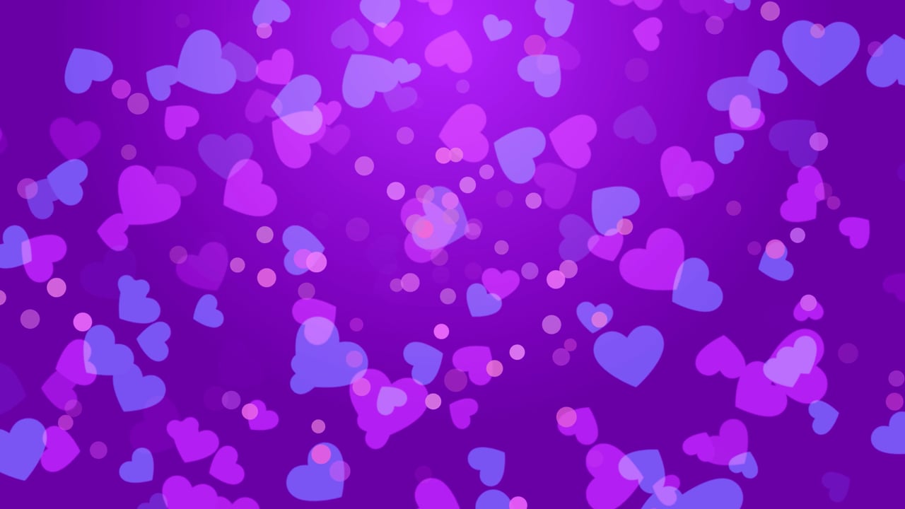 Hearts, Beautiful Wallpaper, Particles. Free Stock Video - Pixabay